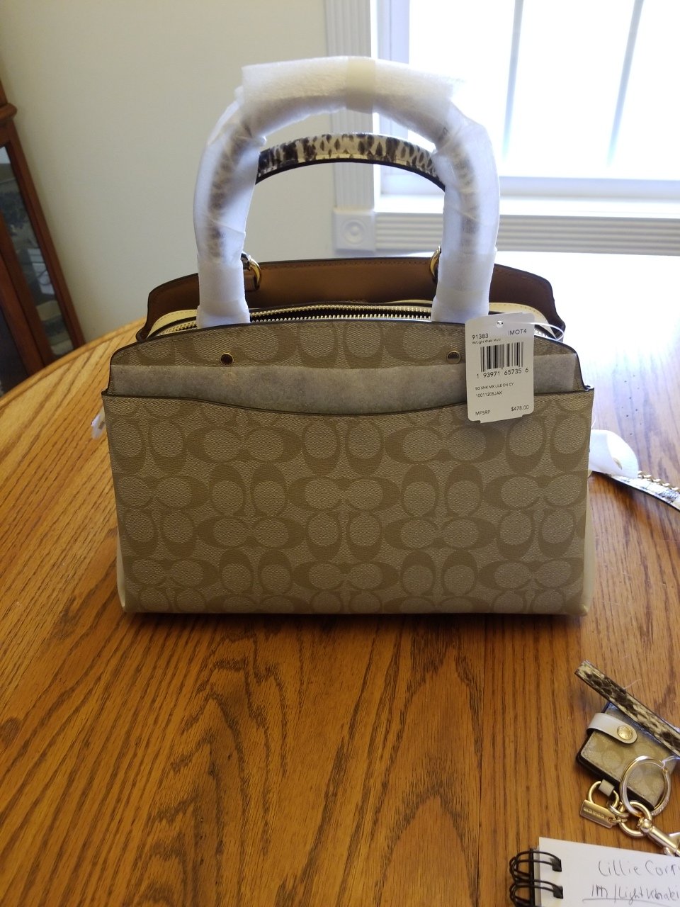 Coach 3 Piece Purse and Wallet Set Satchel