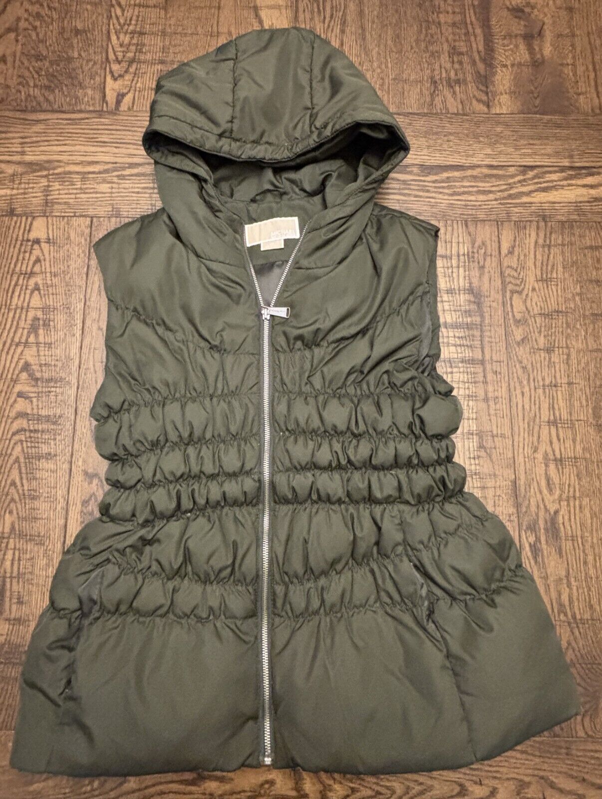 Michael kors vest womens olive store