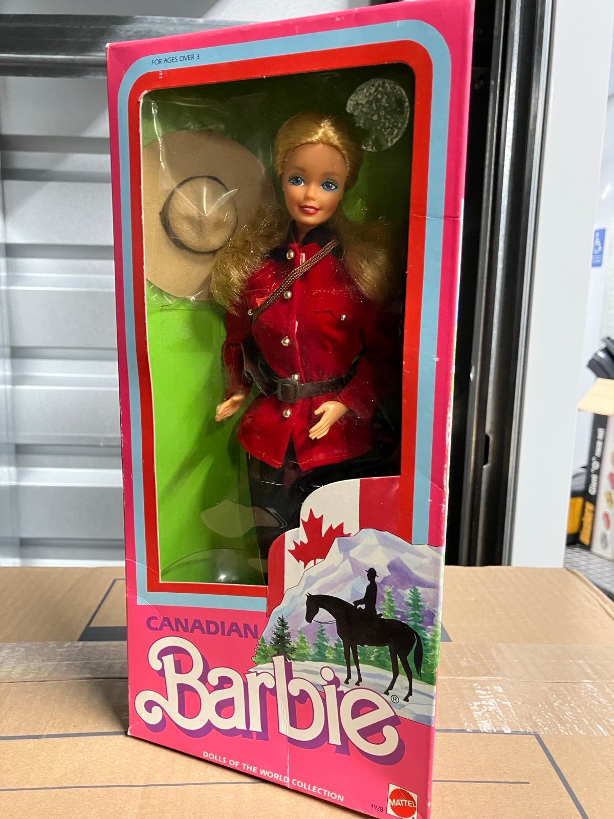 Canadian Barbie Dolls of the World 1987 Mattel 4928