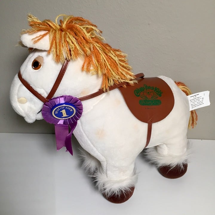 Cabbage patch horse plush store