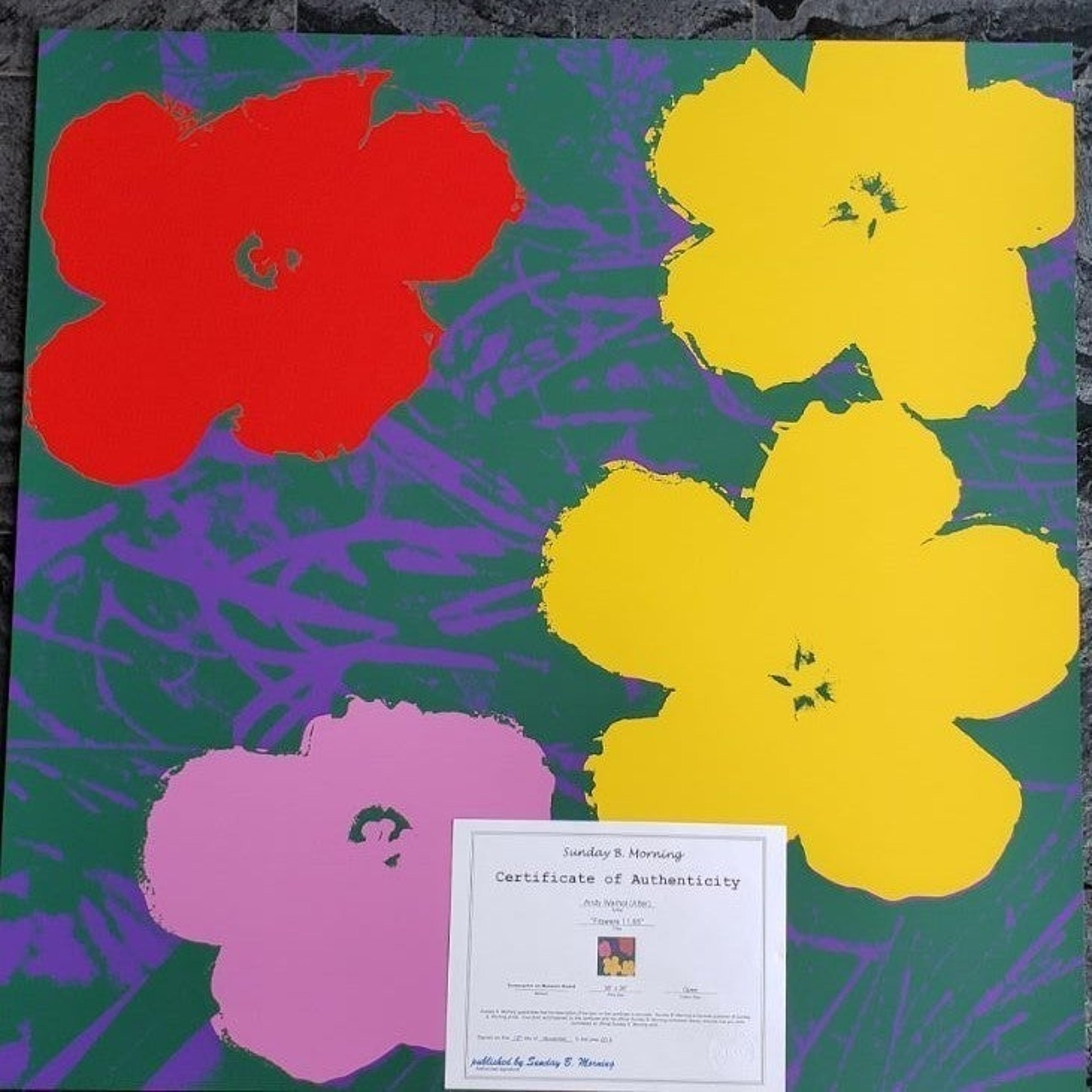 Andy Warhol Flower Posters And Prints Mercari