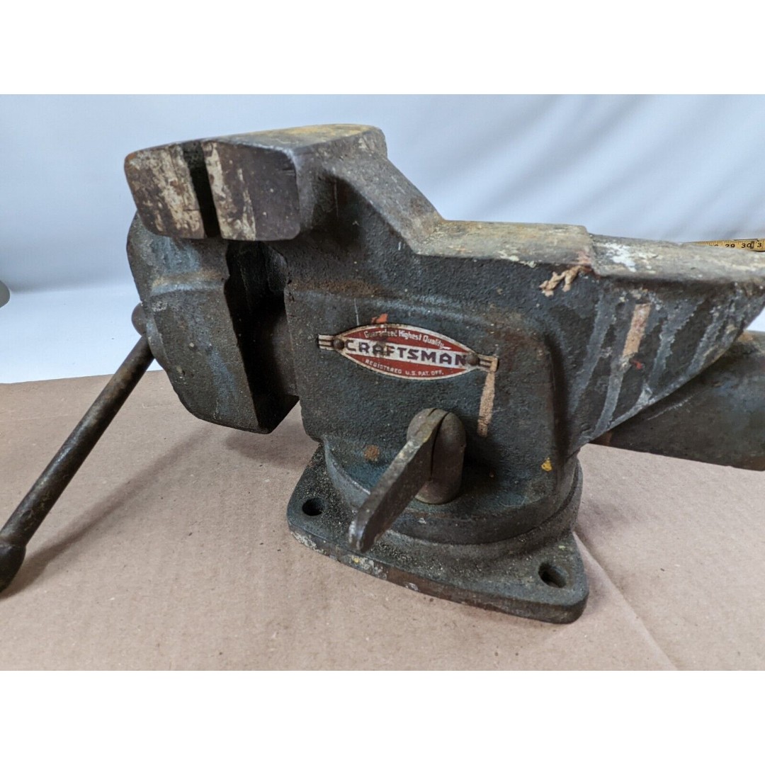 Vintage craftsman vise store
