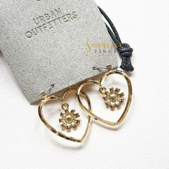 Urban Outfitters Heart Earrings for Women Mercari