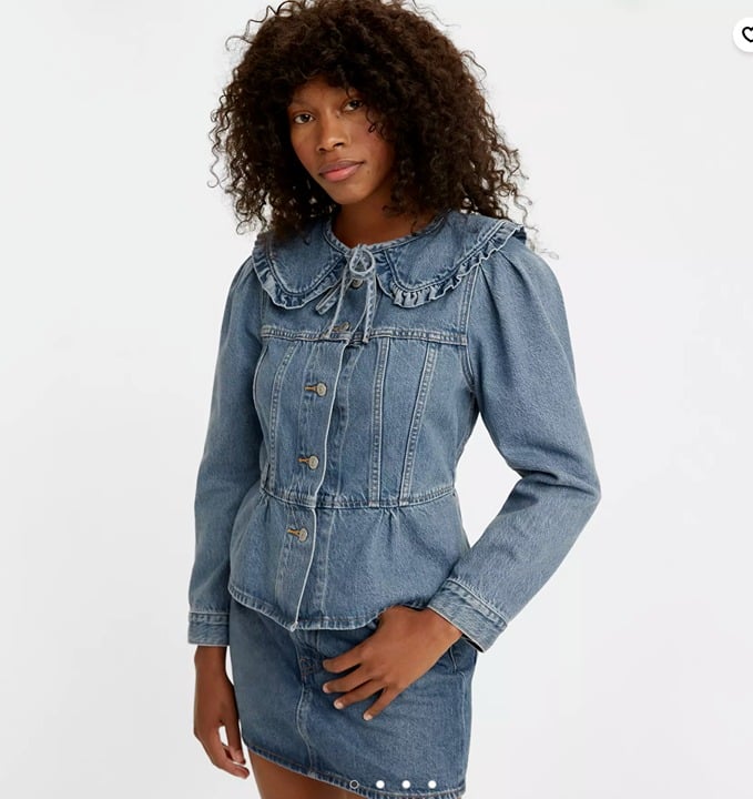 Levi's ruffle jeans store