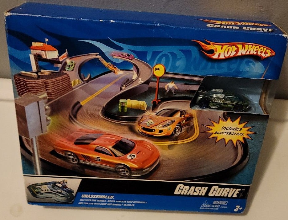 Hot wheels curve accessory playset store