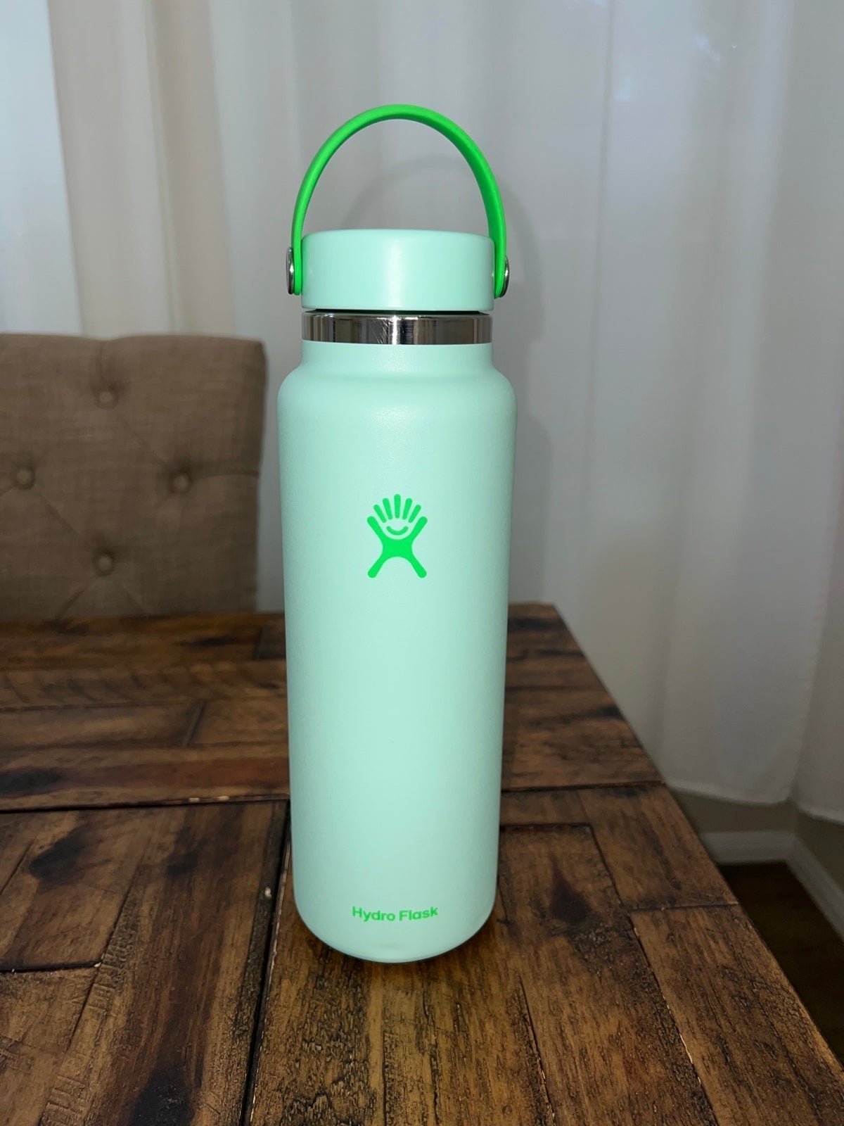 Neon Green Hydro Flask Fitness accessories
