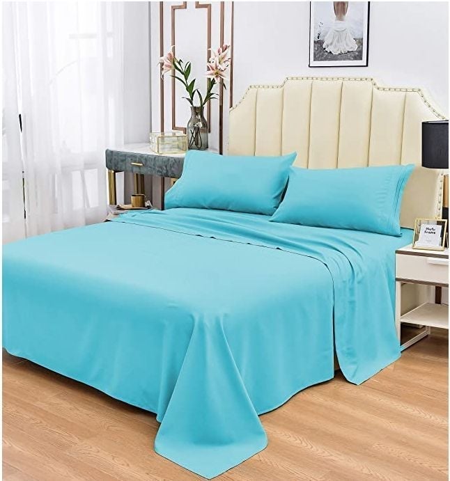 Aqua sheets queen store