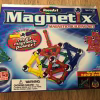RoseArt Red Magnetic Construction Building Toys | Mercari