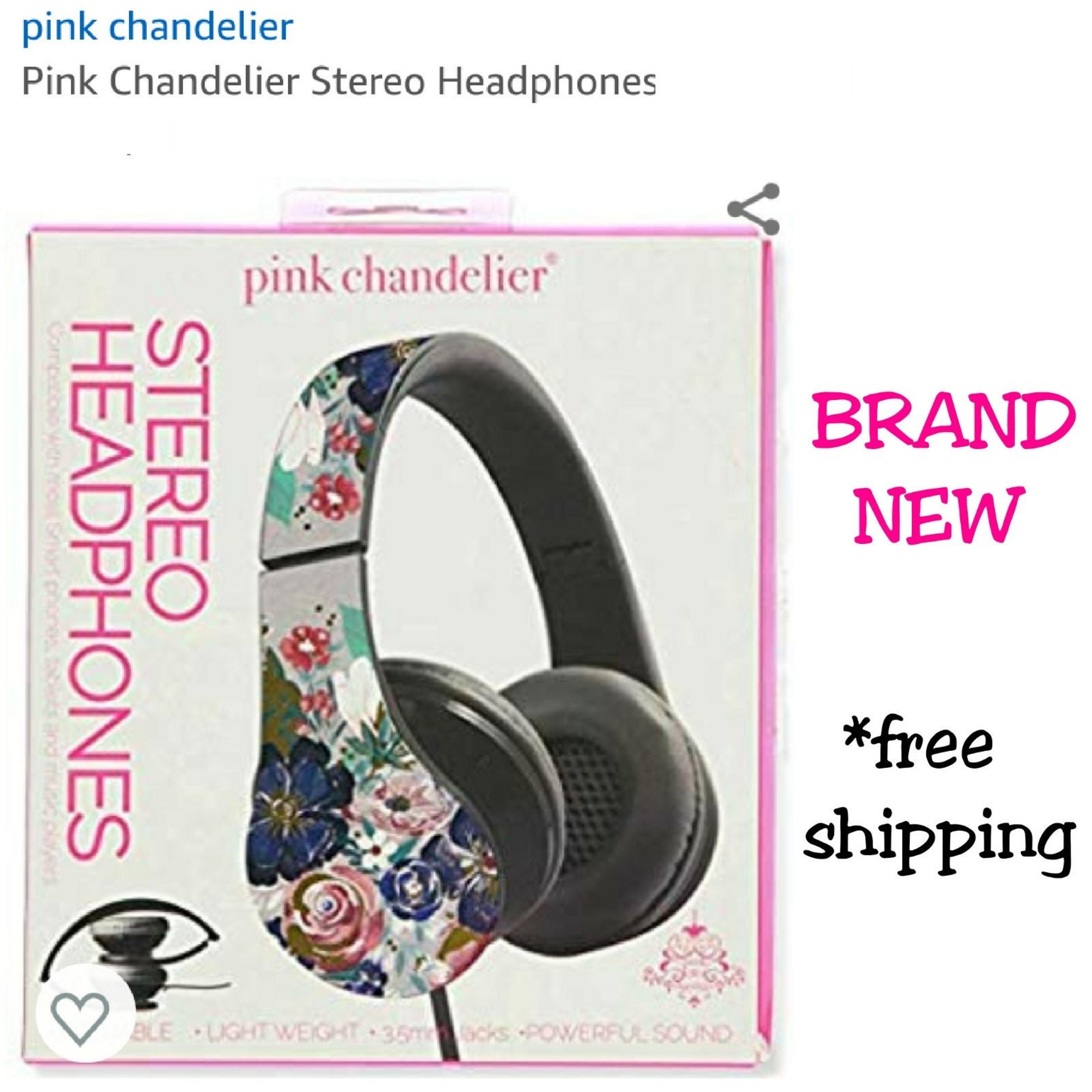 Pink White Headsets Mercari
