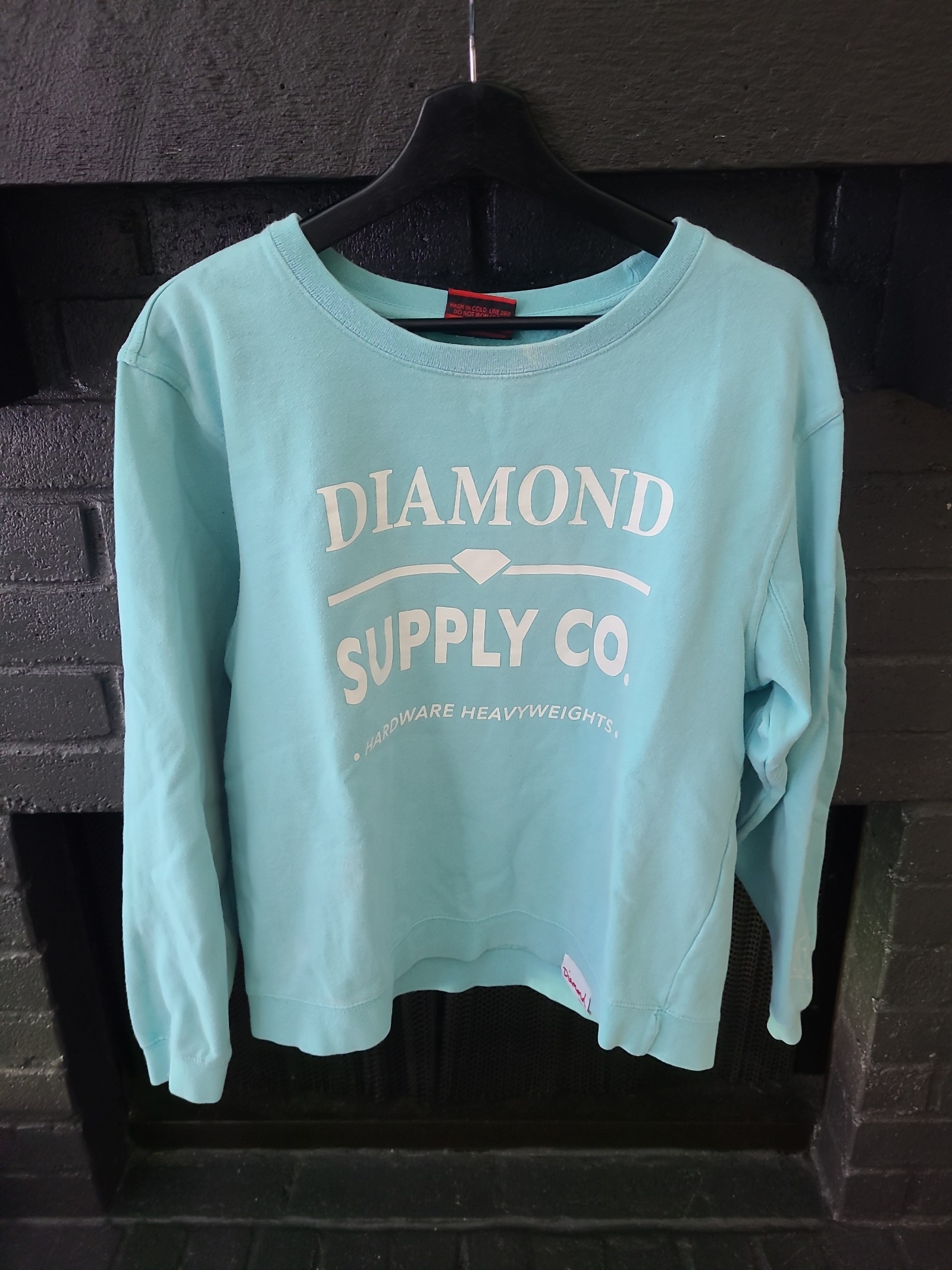 Diamond Supply Co. Blue Crewneck Sweaters for Women Mercari