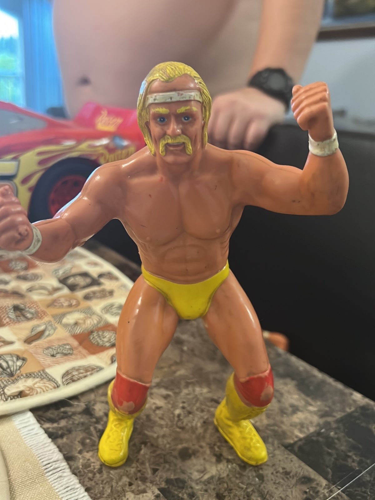 Titan Sport Yellow Action Figures Mercari