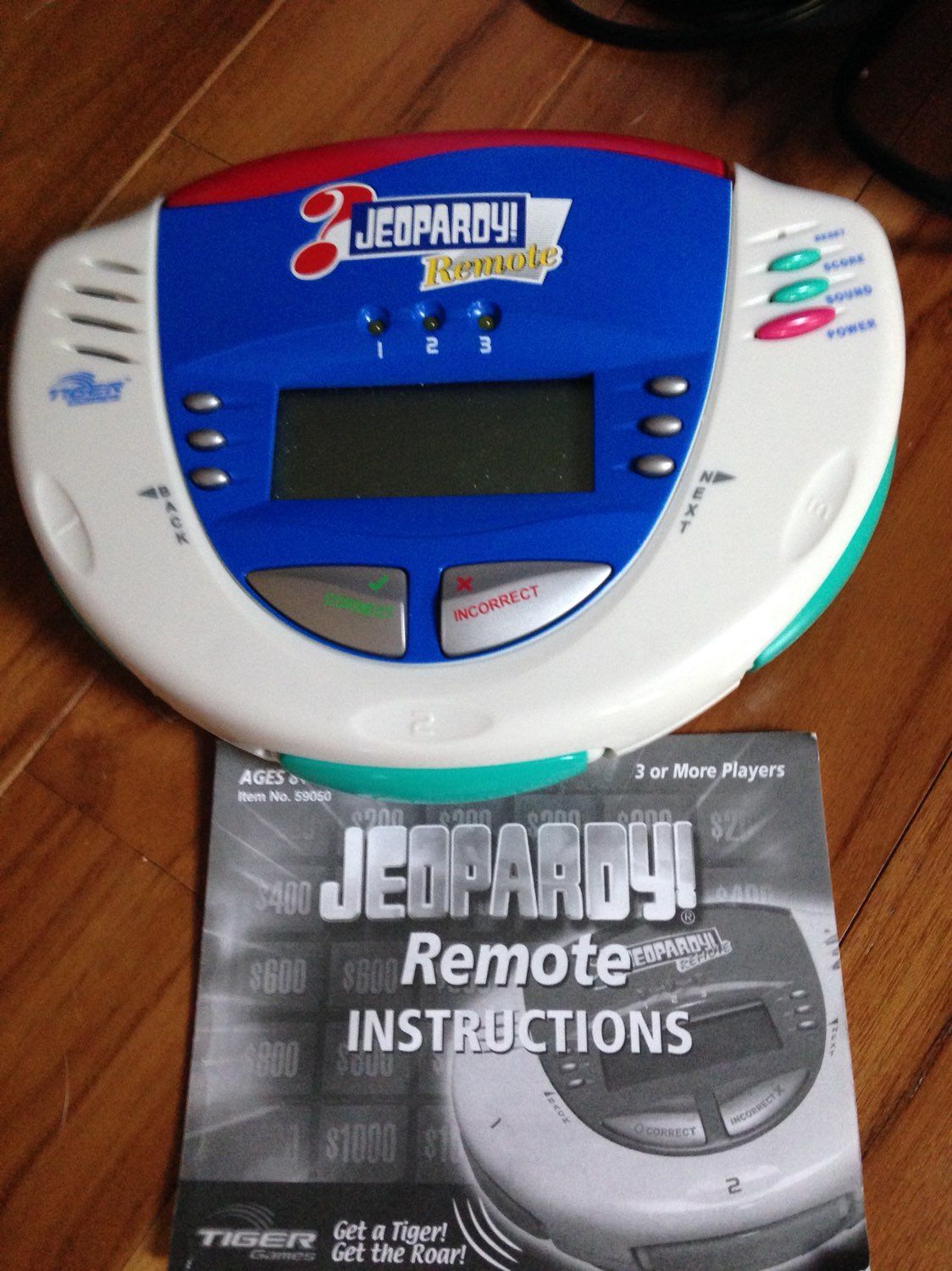 Jeopardy Electronic Handheld Game
