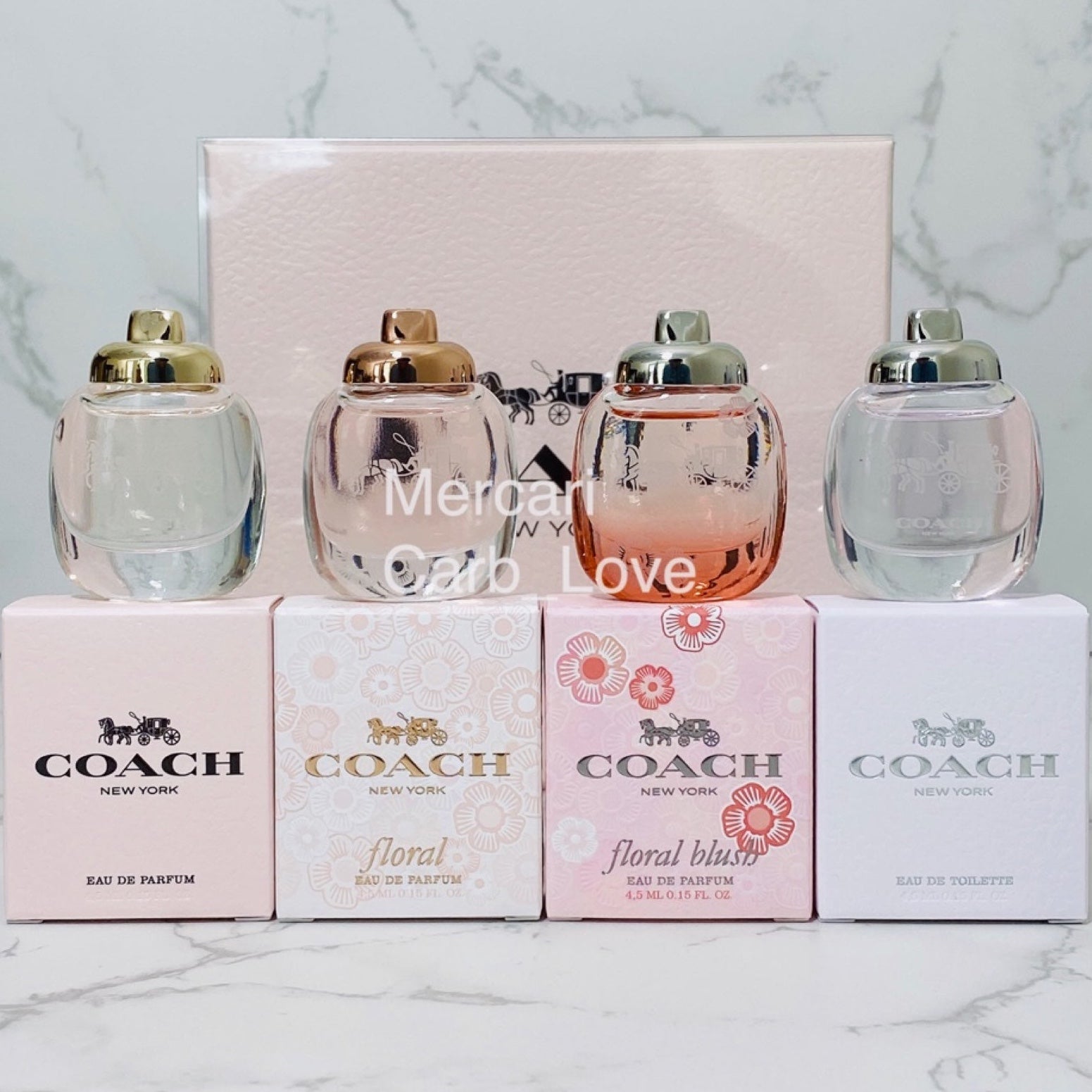 COACH Floral 2-Pc MINI Perfume Set NIB - munimoro.gob.pe