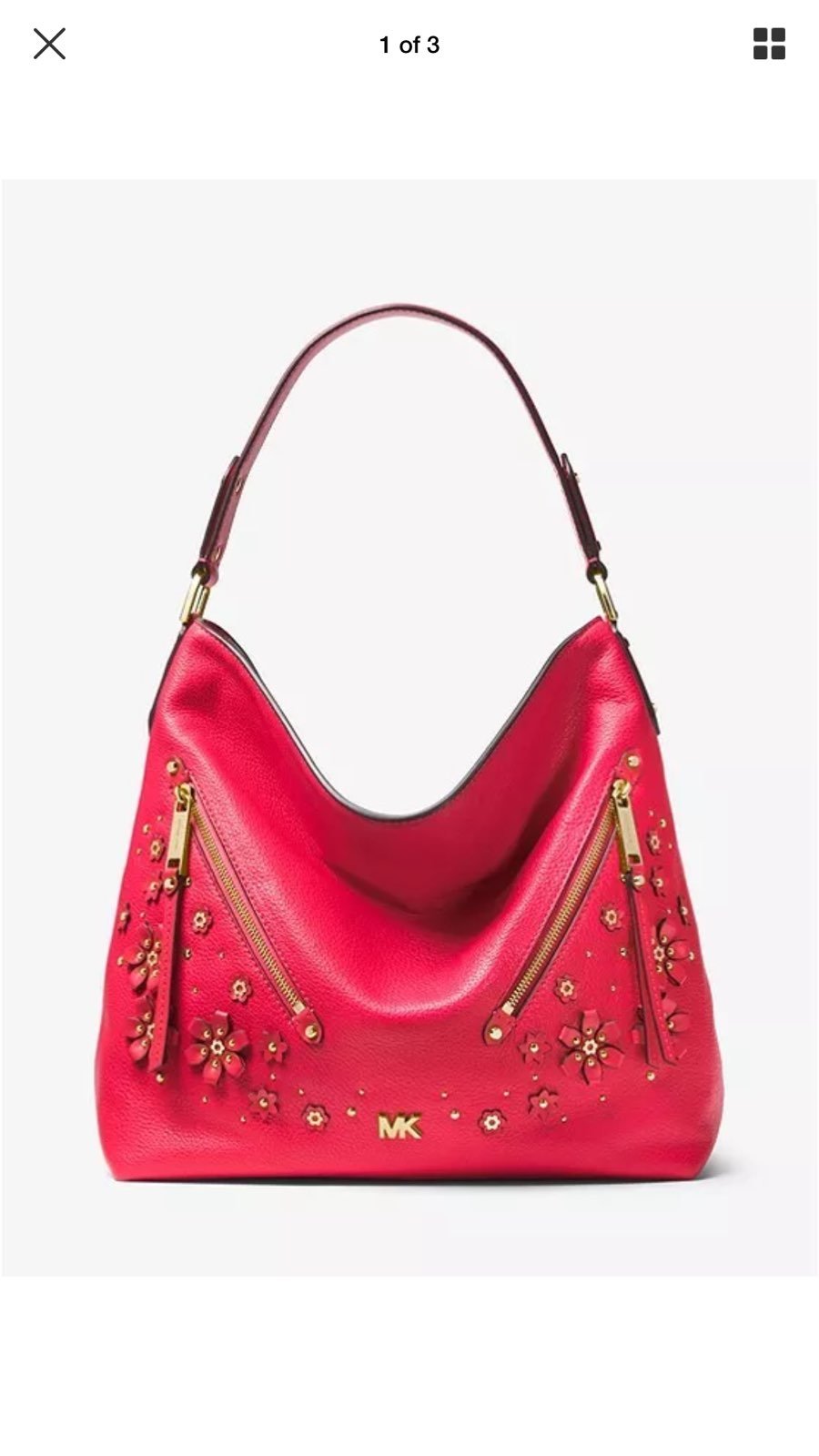 Mk evie hobo store