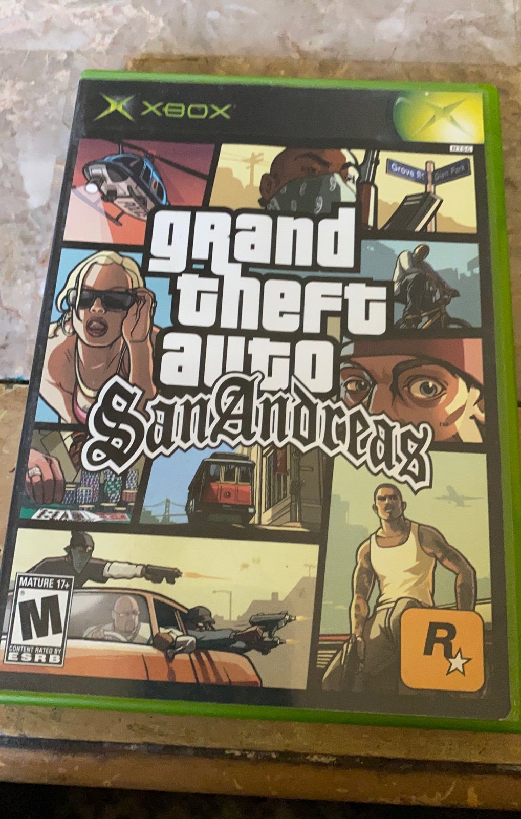 Xbox Grand Theft Auto San Andreas Games Mercari