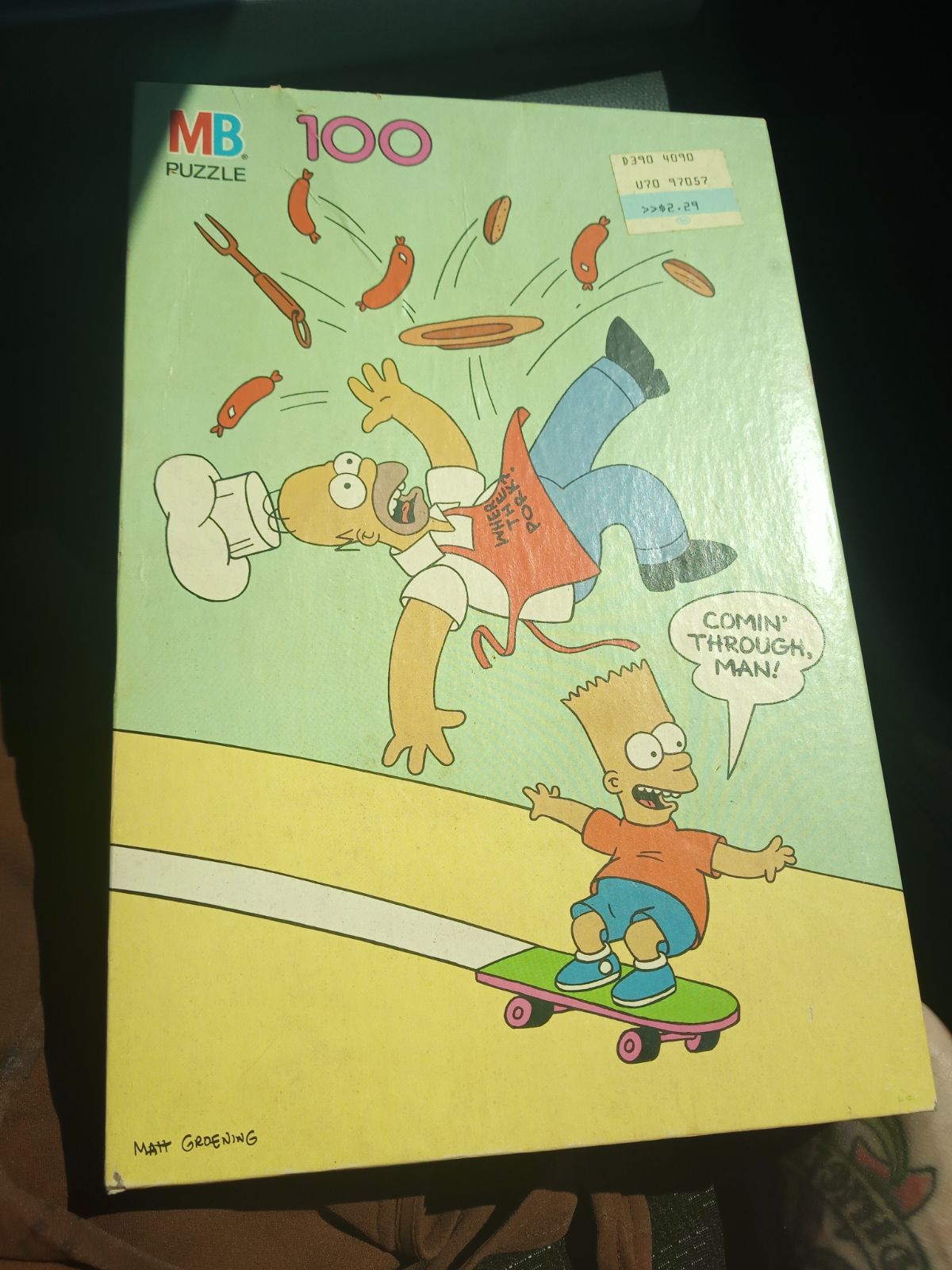 The Simpsons 1990 Vintage Puzzle Jigsaw Puzzles
