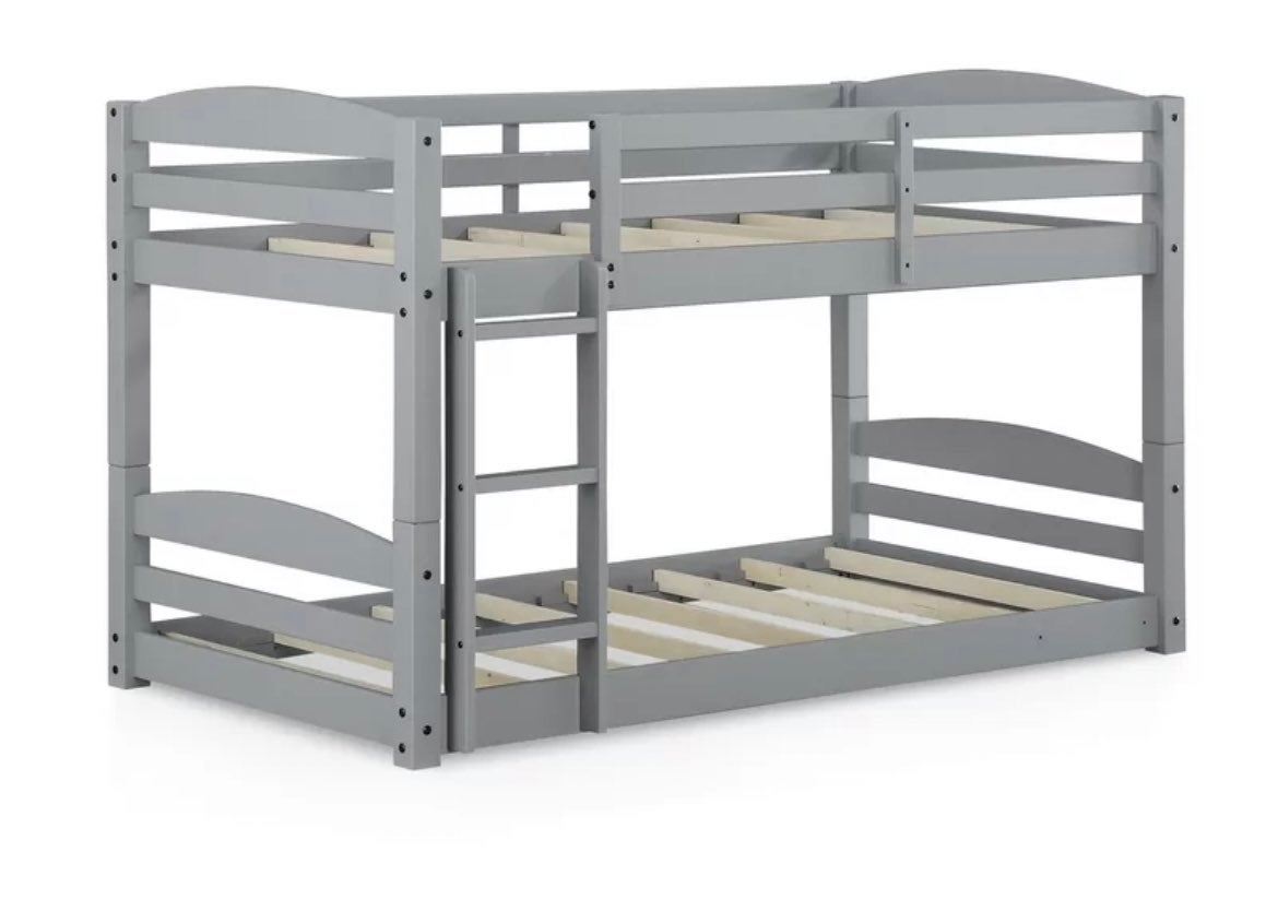 Bellmead twin over twin bunk bed greyleigh bed frame store