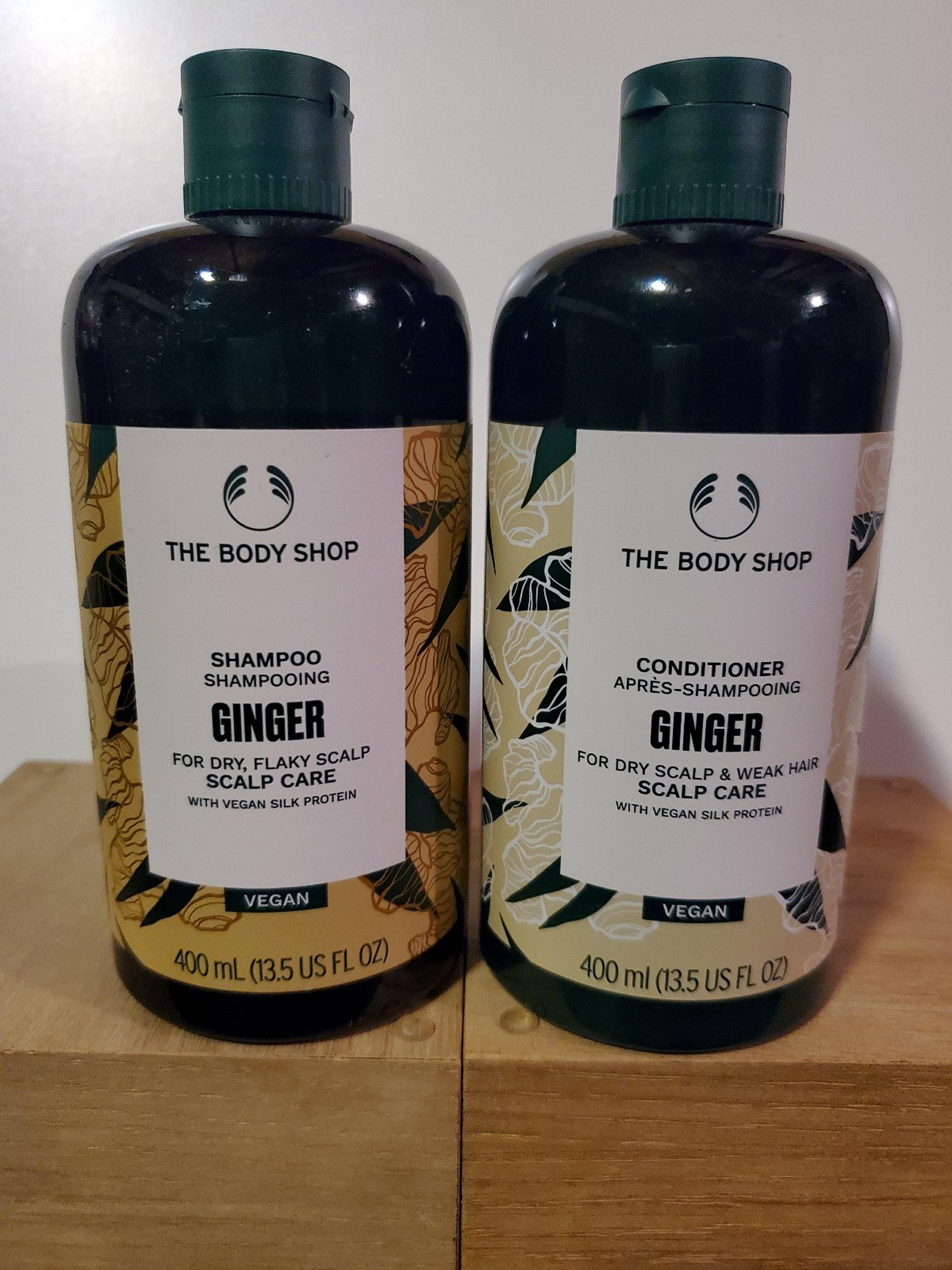 The Body Shop Ginger Shampoo And Conditioner Sets Mercari