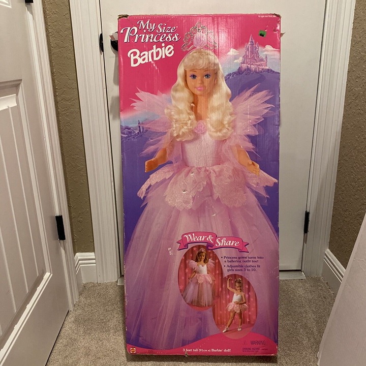 My size princess barbie store