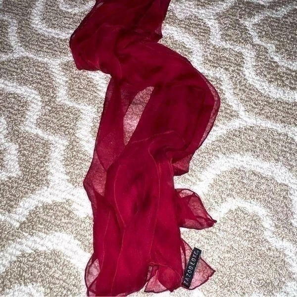 Zazou Luxe 100 silk scarf Scarves
