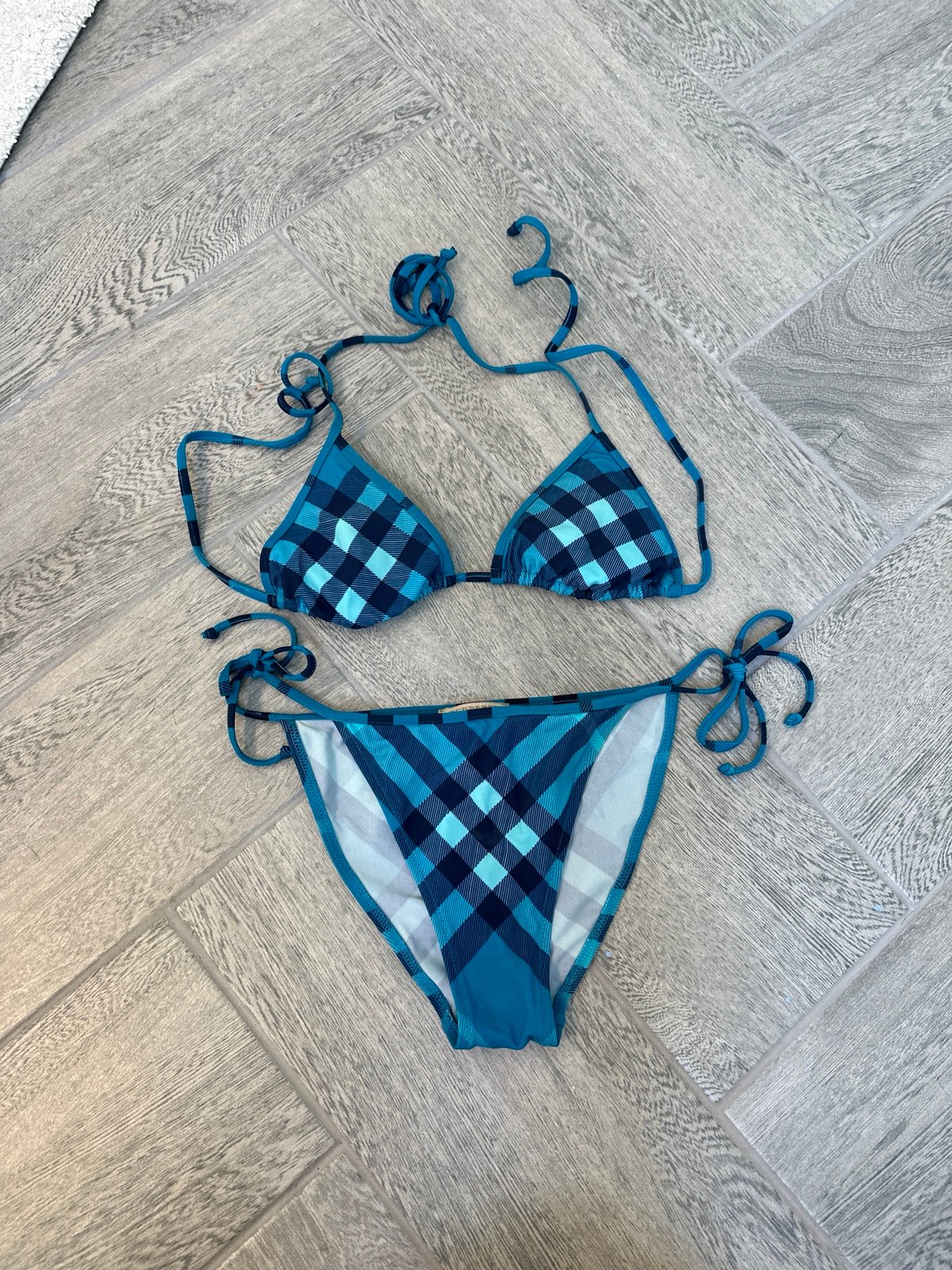 Burberry Check Bikinis Mercari