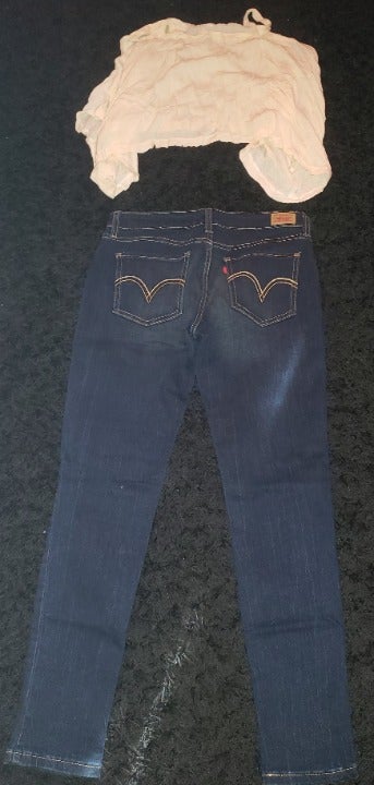 Levi s 535 Legging Jeans with Top Sz 11M Leggings