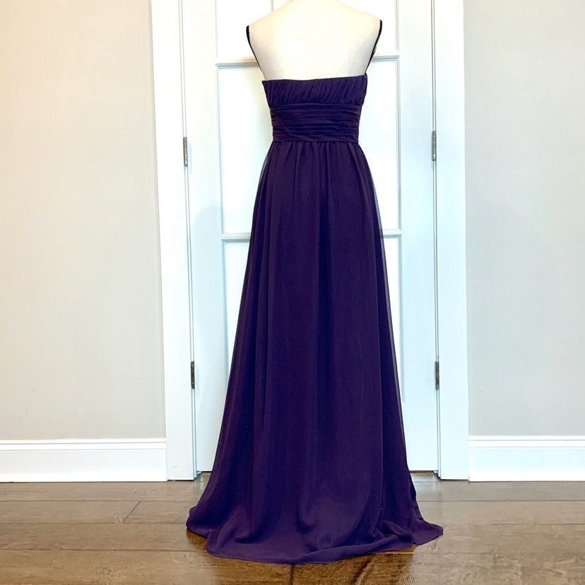 NWT Bill Levkoff Plum Bridesmaid Dress