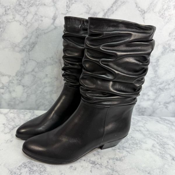 Sudini Leather Boots for Women Mercari