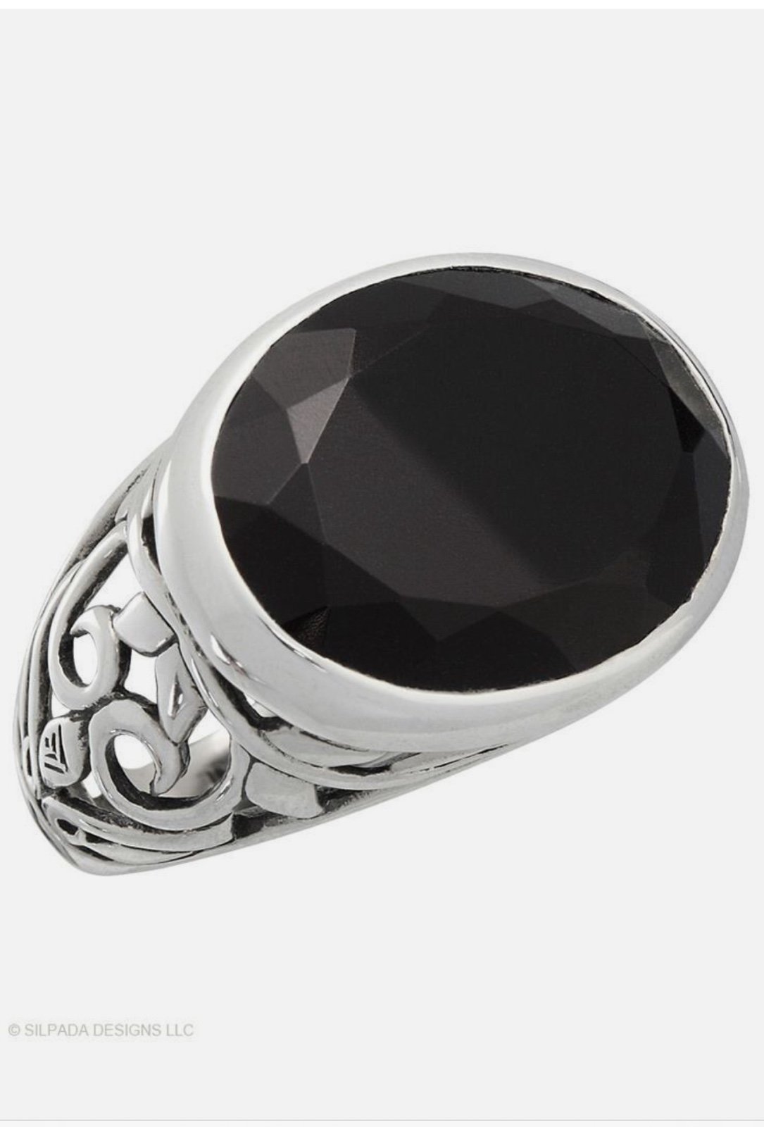 Silpada black onyx ring store