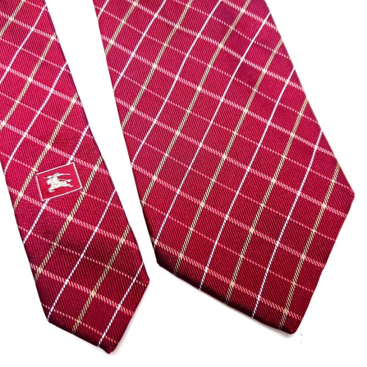 Burberry london woven silk tie store