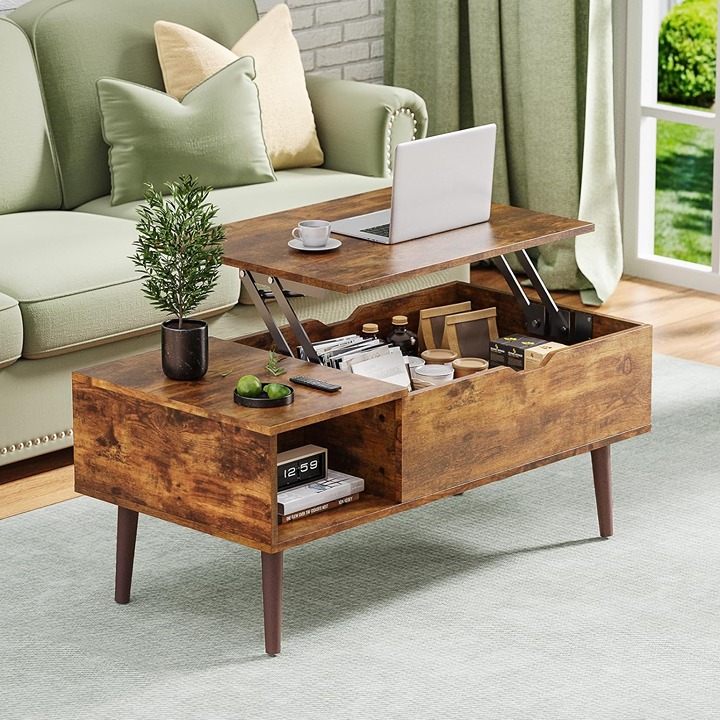 Modern lift top coffee table store
