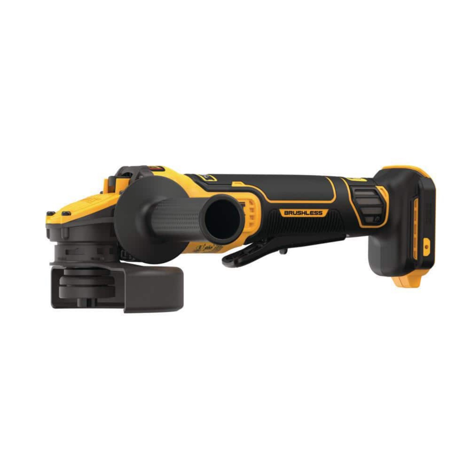 DEWALT 20V MAX Cordless Brushless 4.5 5 in. Paddle Angle Grinder Tool Only Grinders