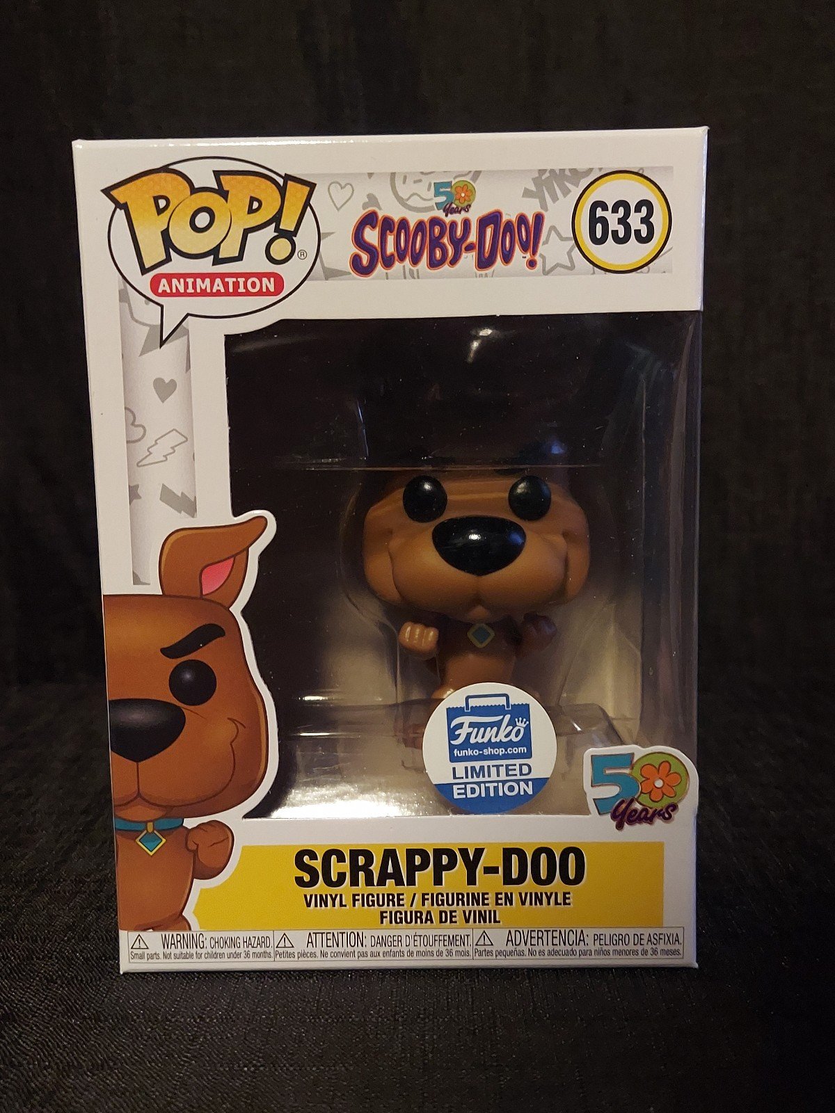 Funko Pop Scrappy Doo 633 Funko Shop L.E. Bobbleheads