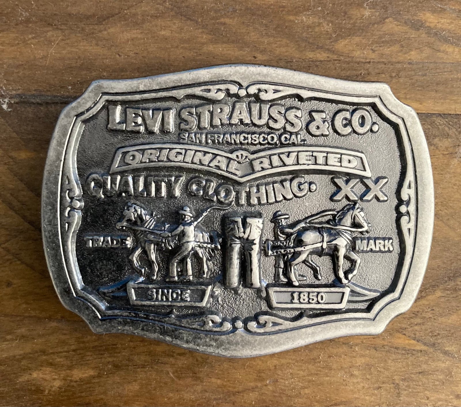 Levi Strauss Co. Belt Buckle 1850 Buckle