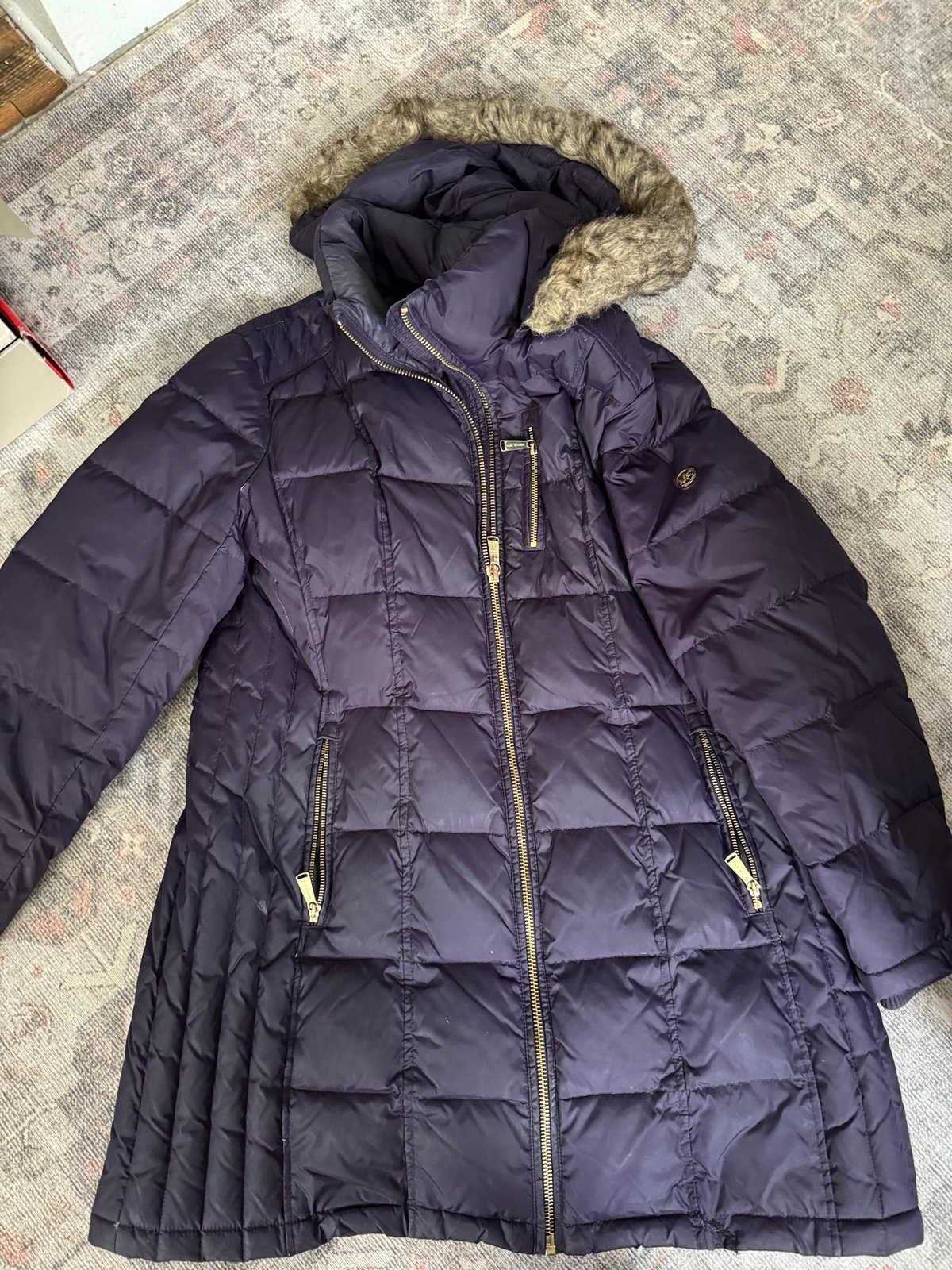 Michael Kors Purple Puffer Coats Jackets Mercari