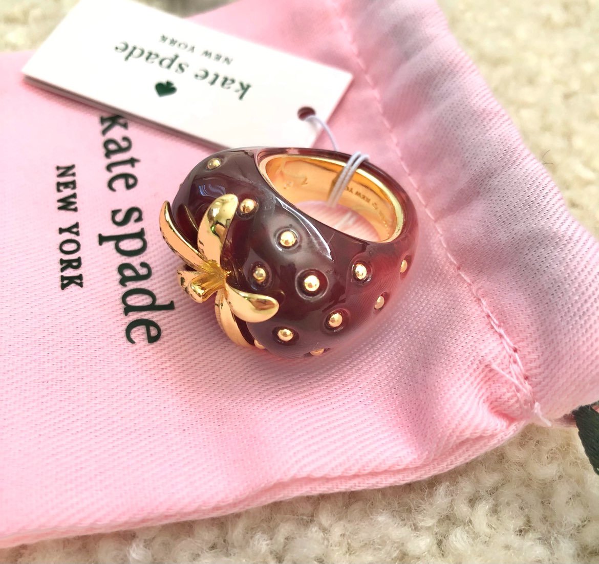 Kate Spade Brown Rings Mercari