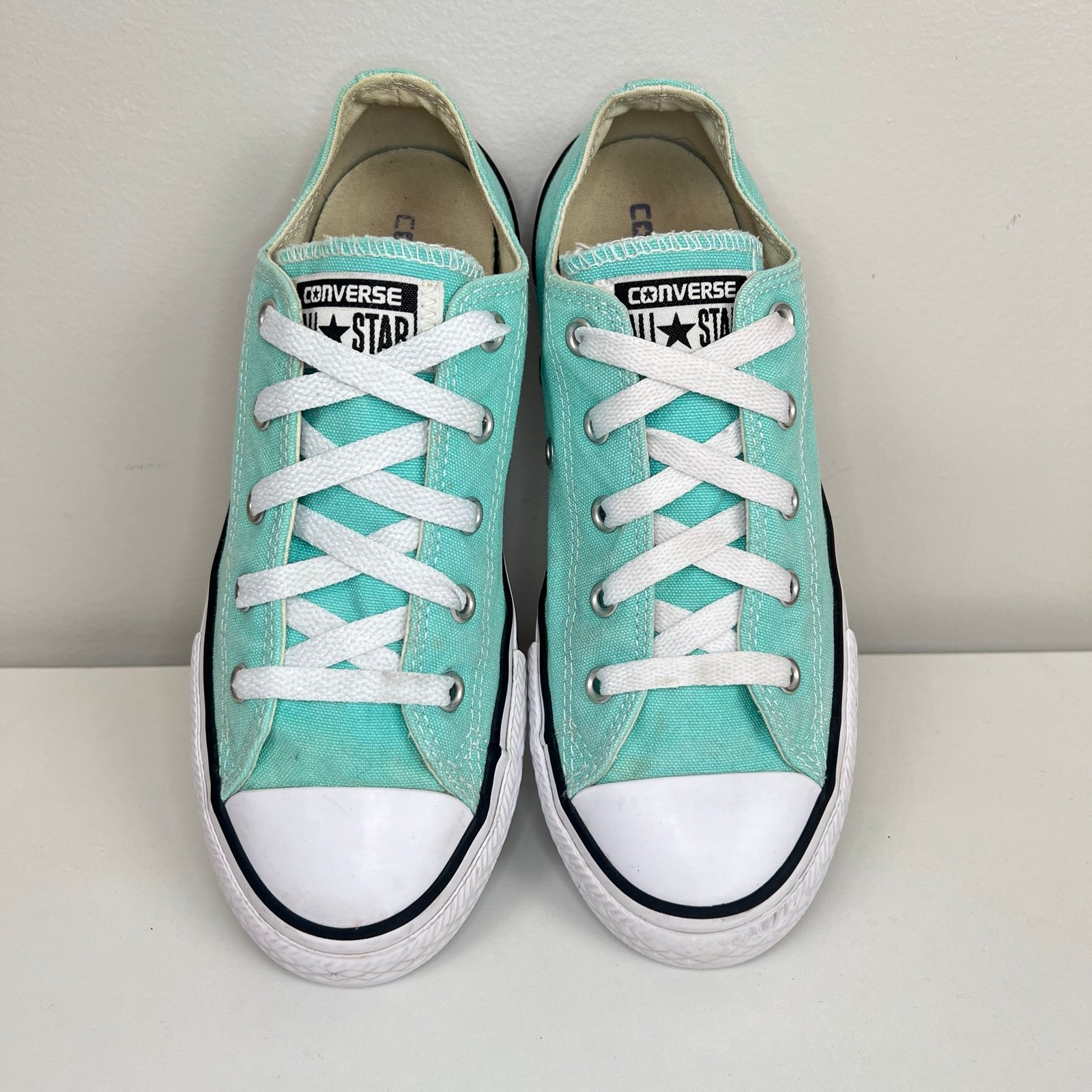 Converse Green Shoes for Girls Sizes 4 Mercari