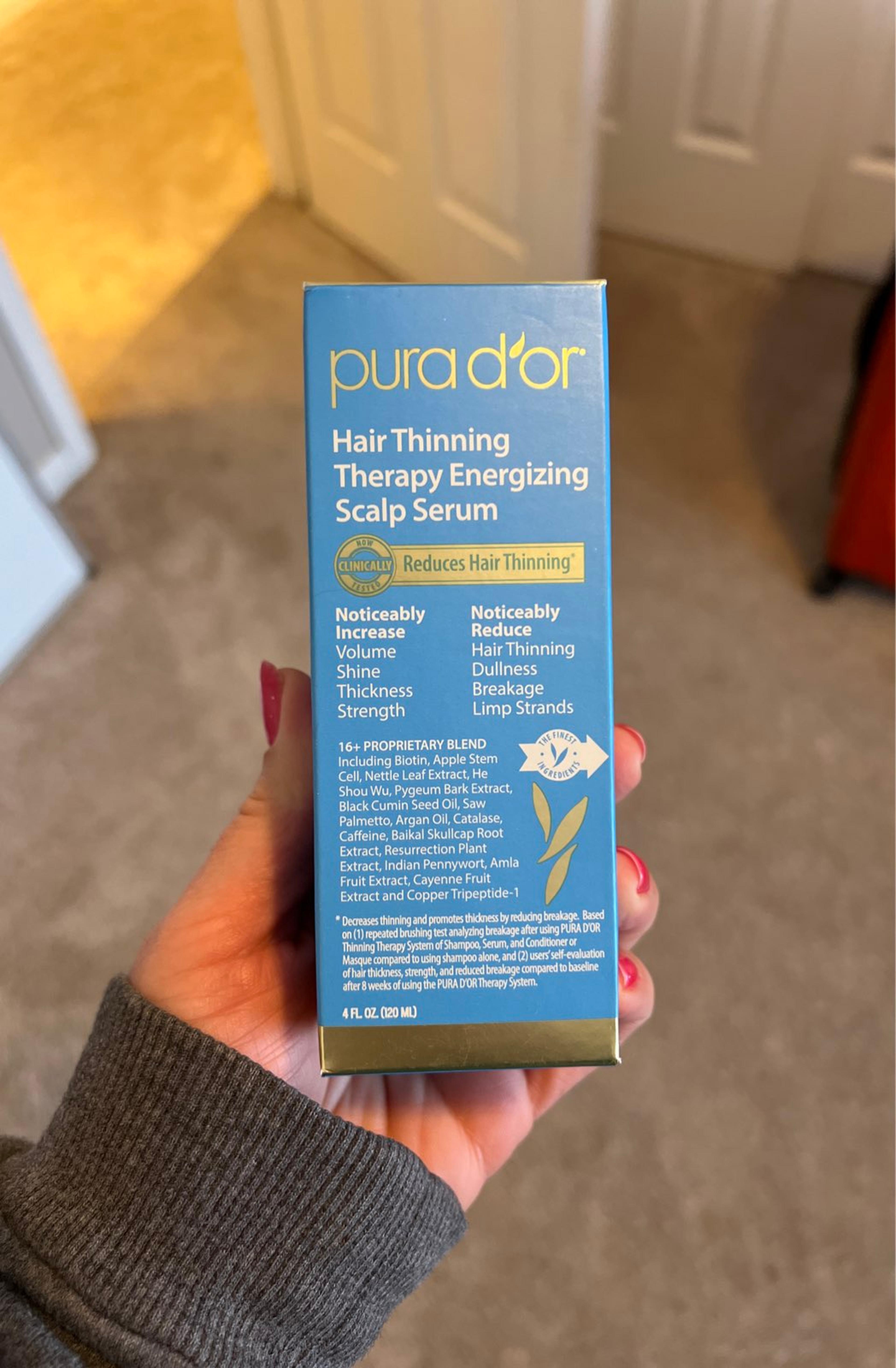Pura Serum Hair And Scalp Treatments Mercari