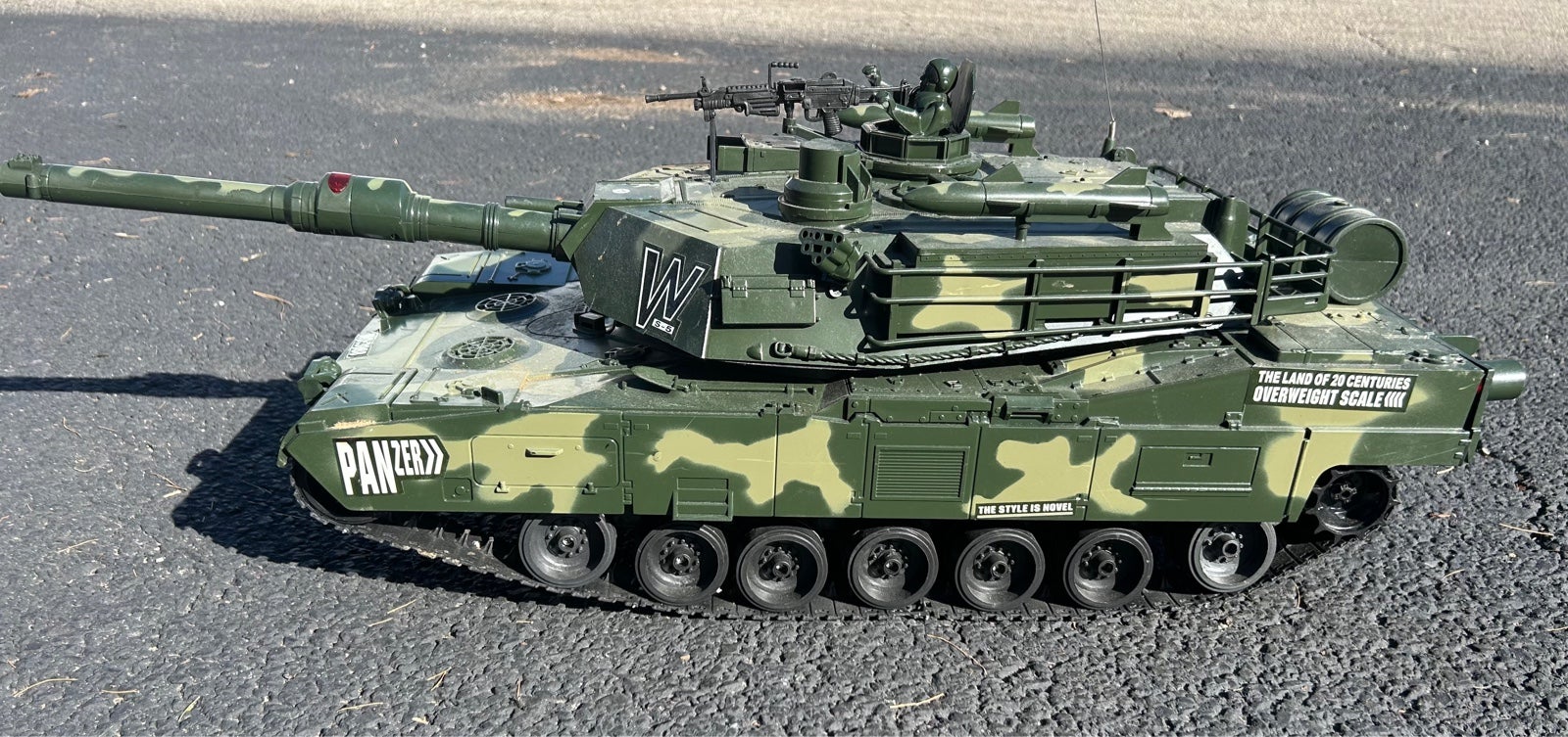 Huge 33 RC Tank Airsoft Panzer W s 5 NO Remote Control Untested Sold As Is. COM Remote Control Vehicles Animals