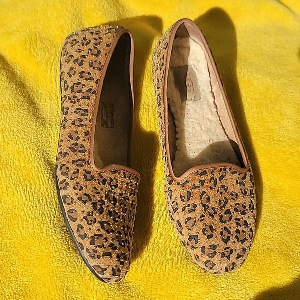 UGG Australia Leopard Flats Mercari