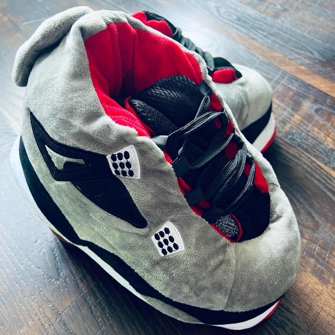 RECTRO AIR PLUSH BASKETBALL SNEAKERS SLIPPERS Slippers