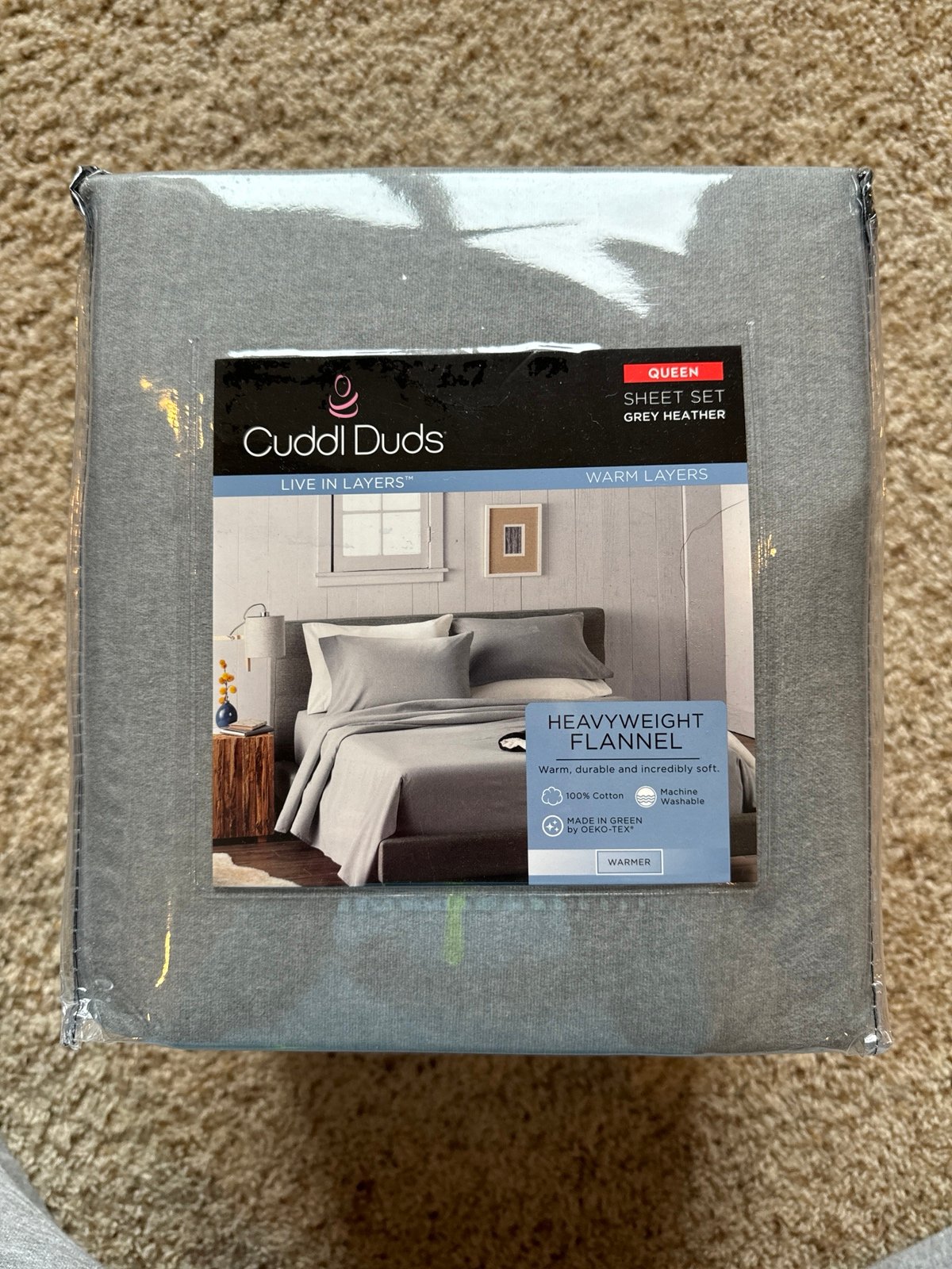Cuddl duds flannel sheets queen store