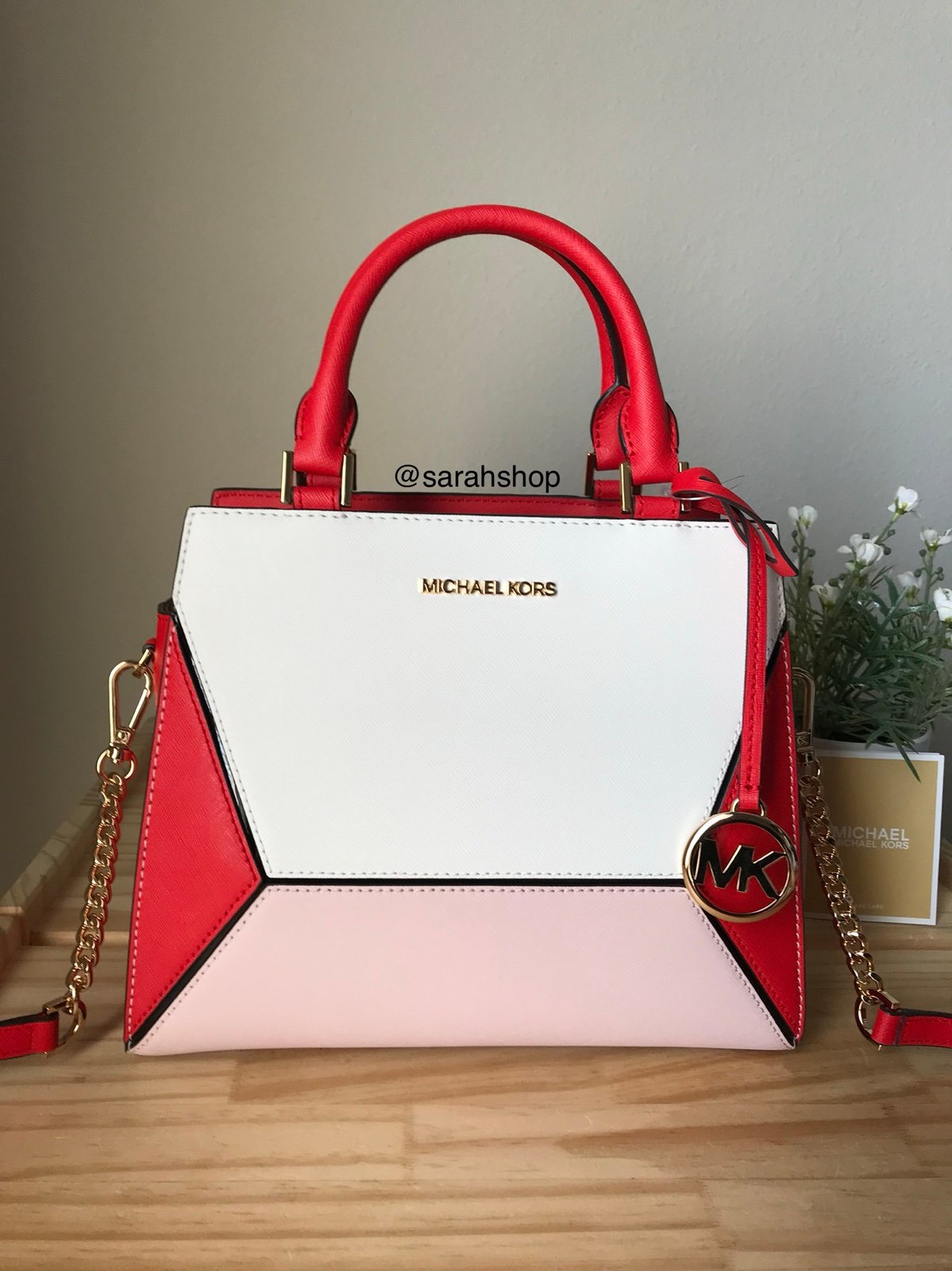 Michael Kors Prism MD messenger Satchel