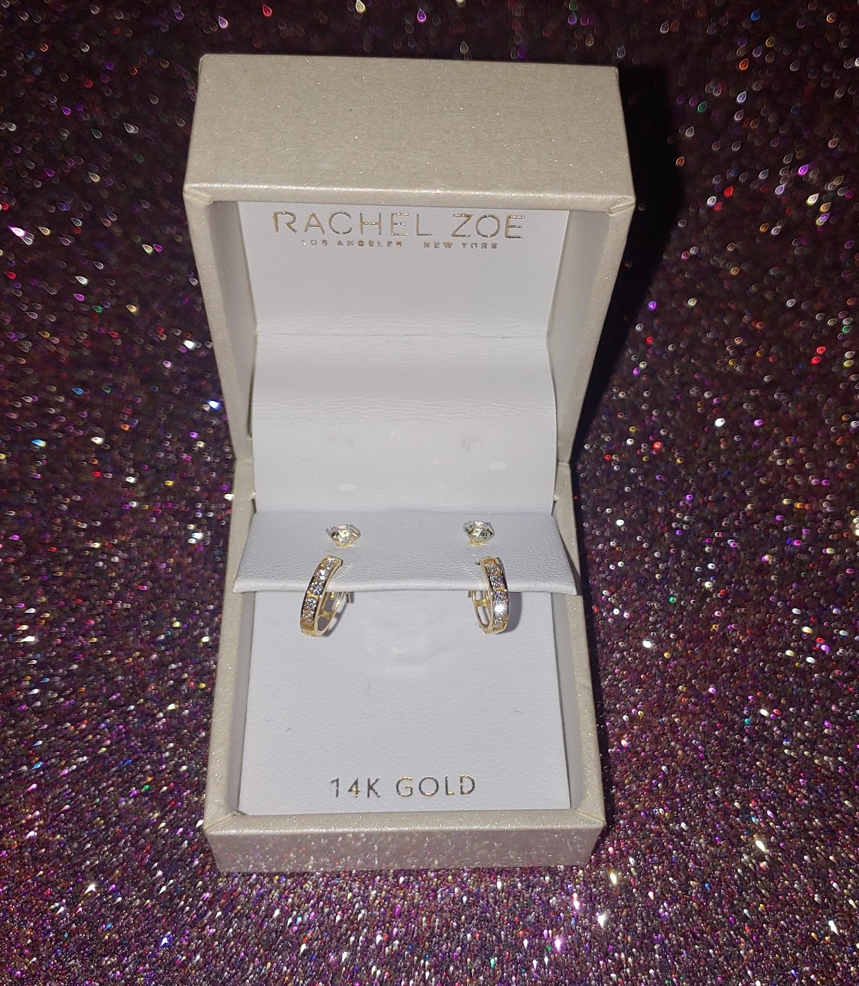 Rachel zoe earrings 14k gold studs store