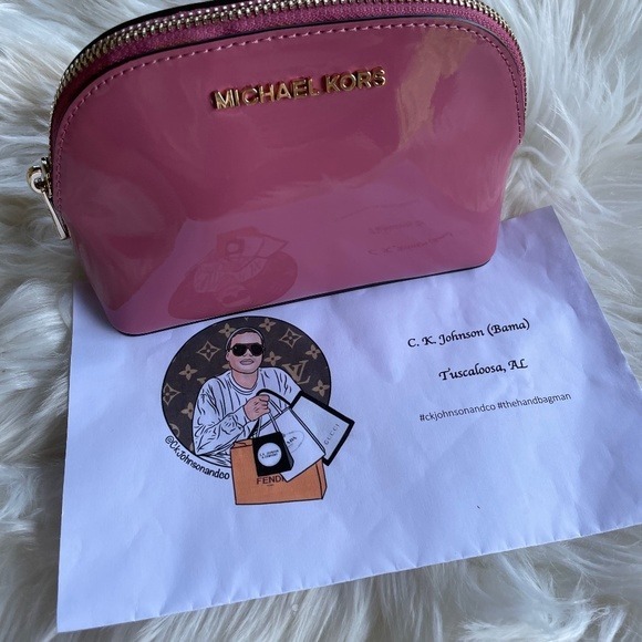 Michael Kors Pink Cosmetic Bag Cosmetic bags akdubnica.sk