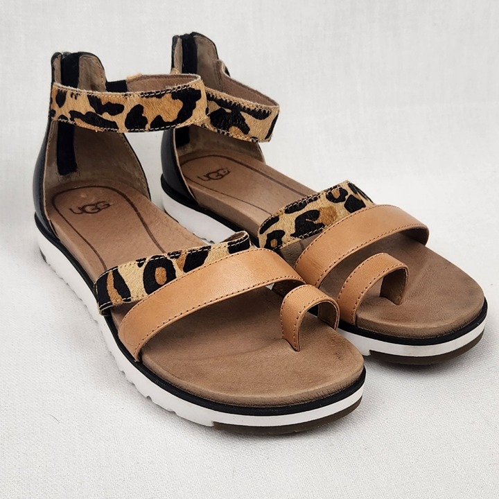 UGG Australia Composition Leather Sandals for Women Mercari