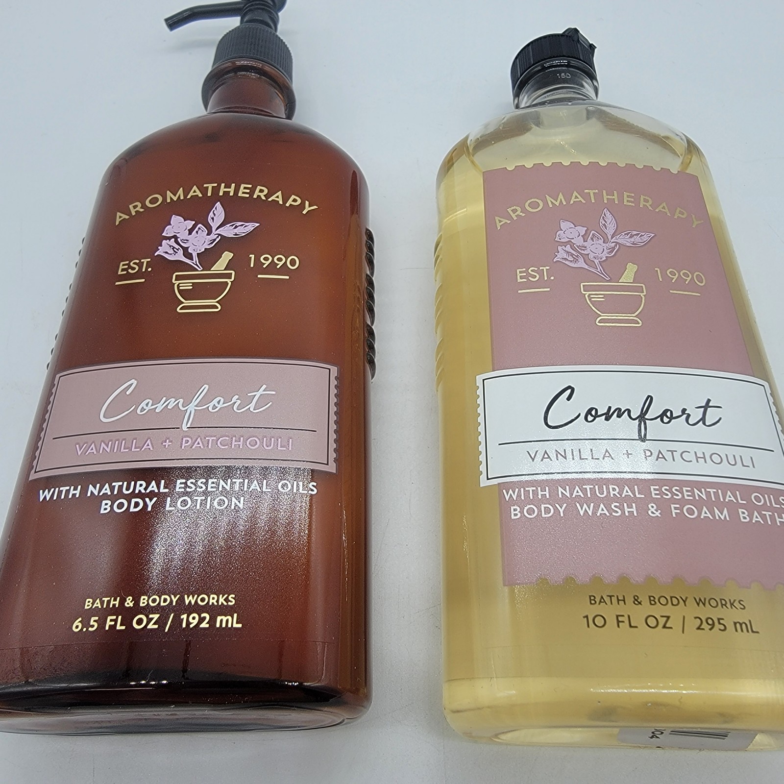 Bath and Body Works Aromatherapy Comfort vanilla Patchouli Body