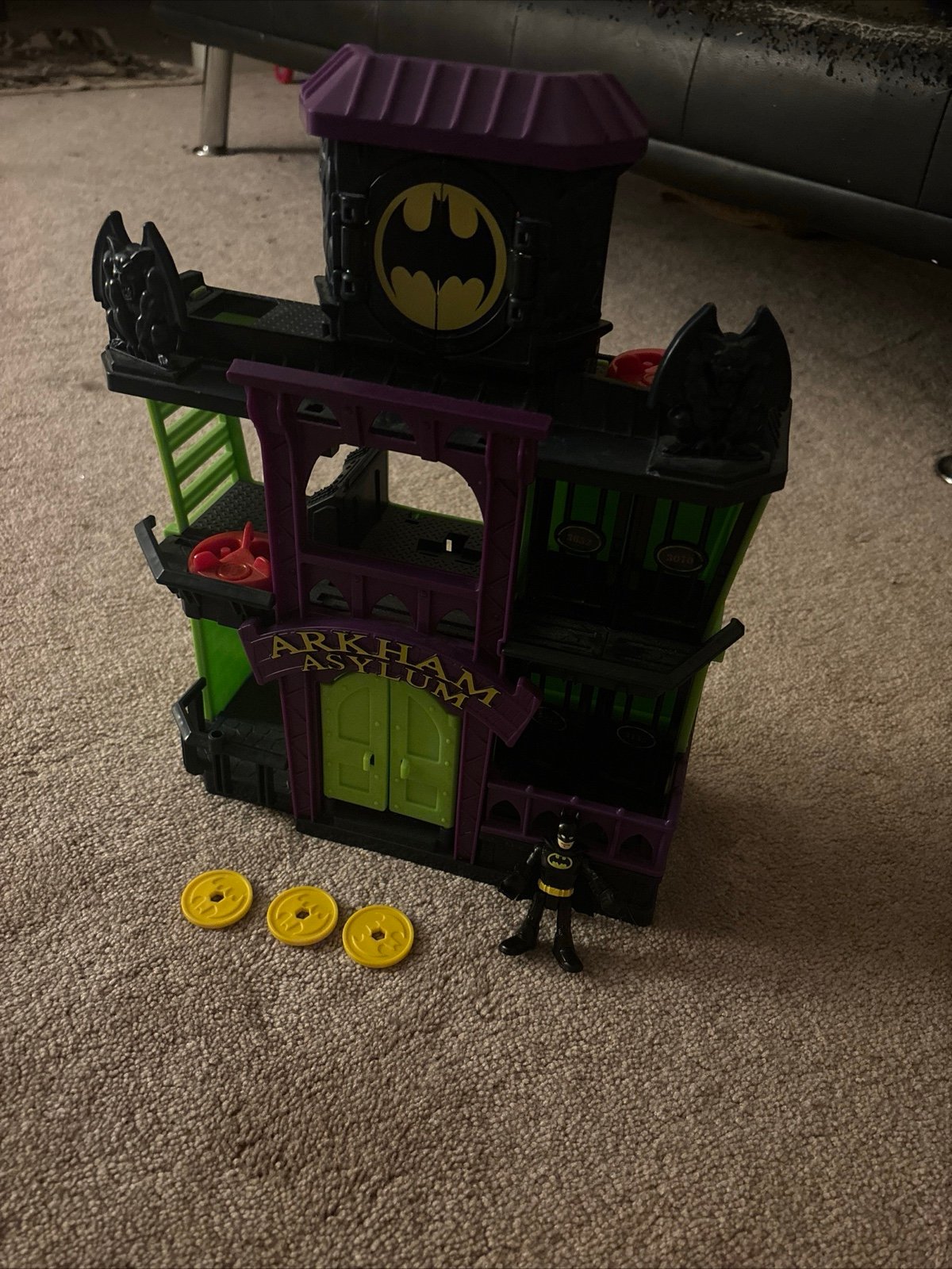 Imaginext Arkham Asylum Action Figure Playsets Mercari