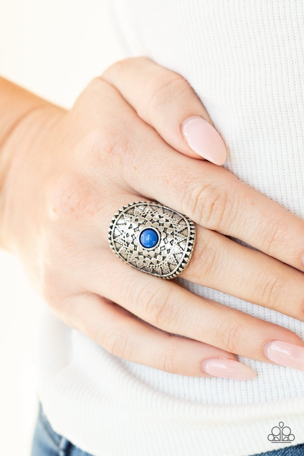 Stone seeker blue ring store