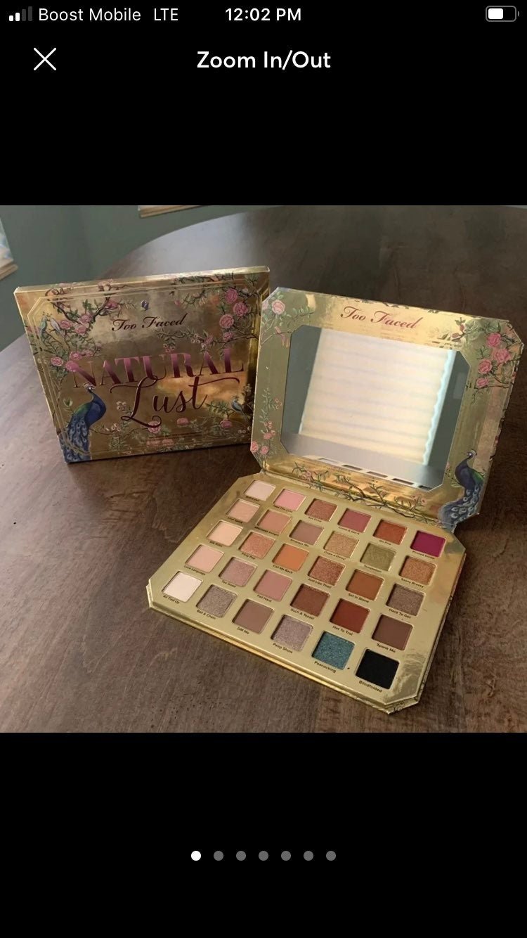 Too Faced Natural Lust Eye Palette Makeup